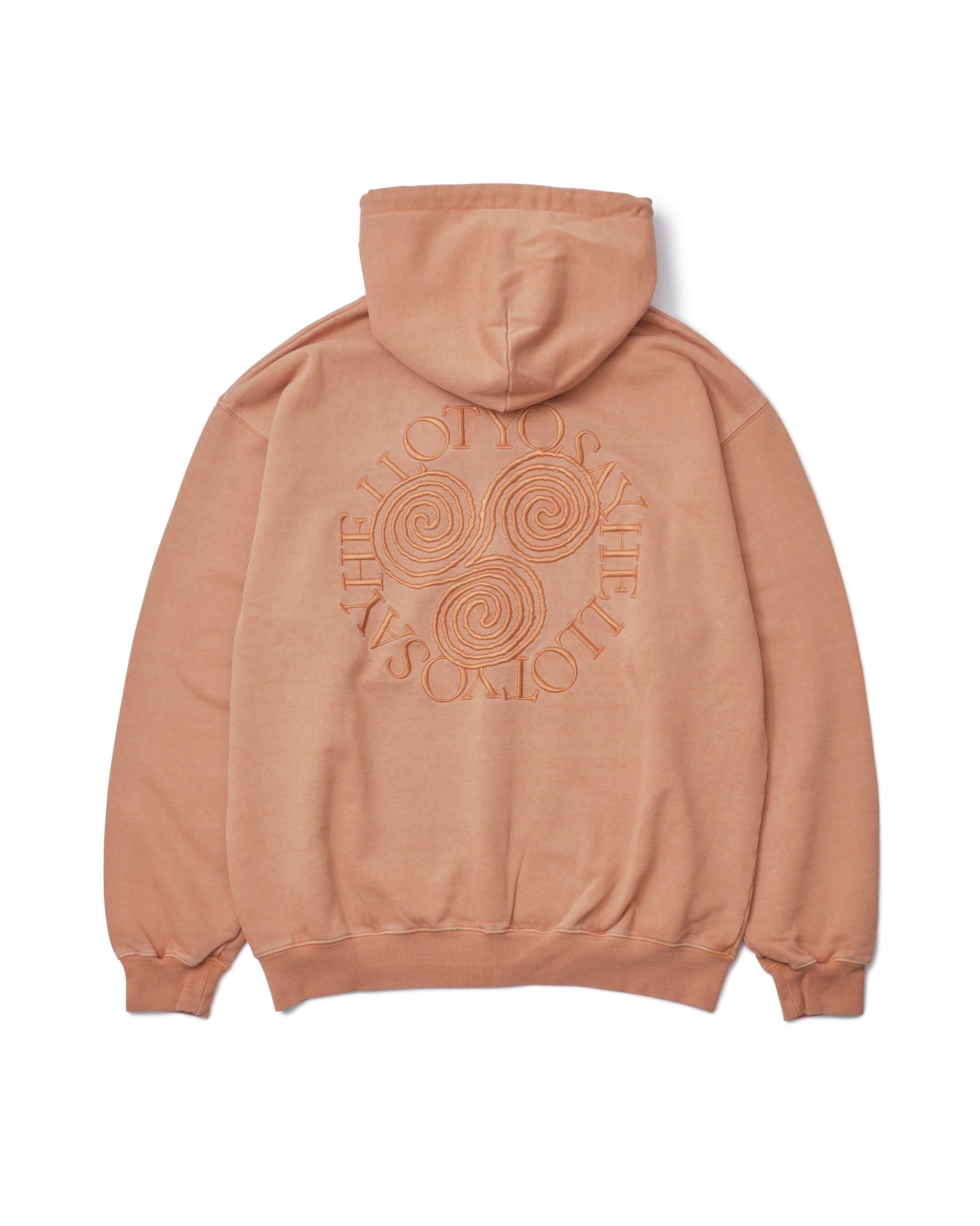Slap Logo Zip-Up Hoodie – SAYHELLO