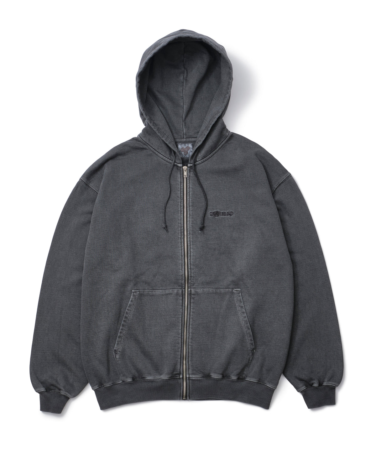 Slap Logo Zip-Up Hoodie – SAYHELLO