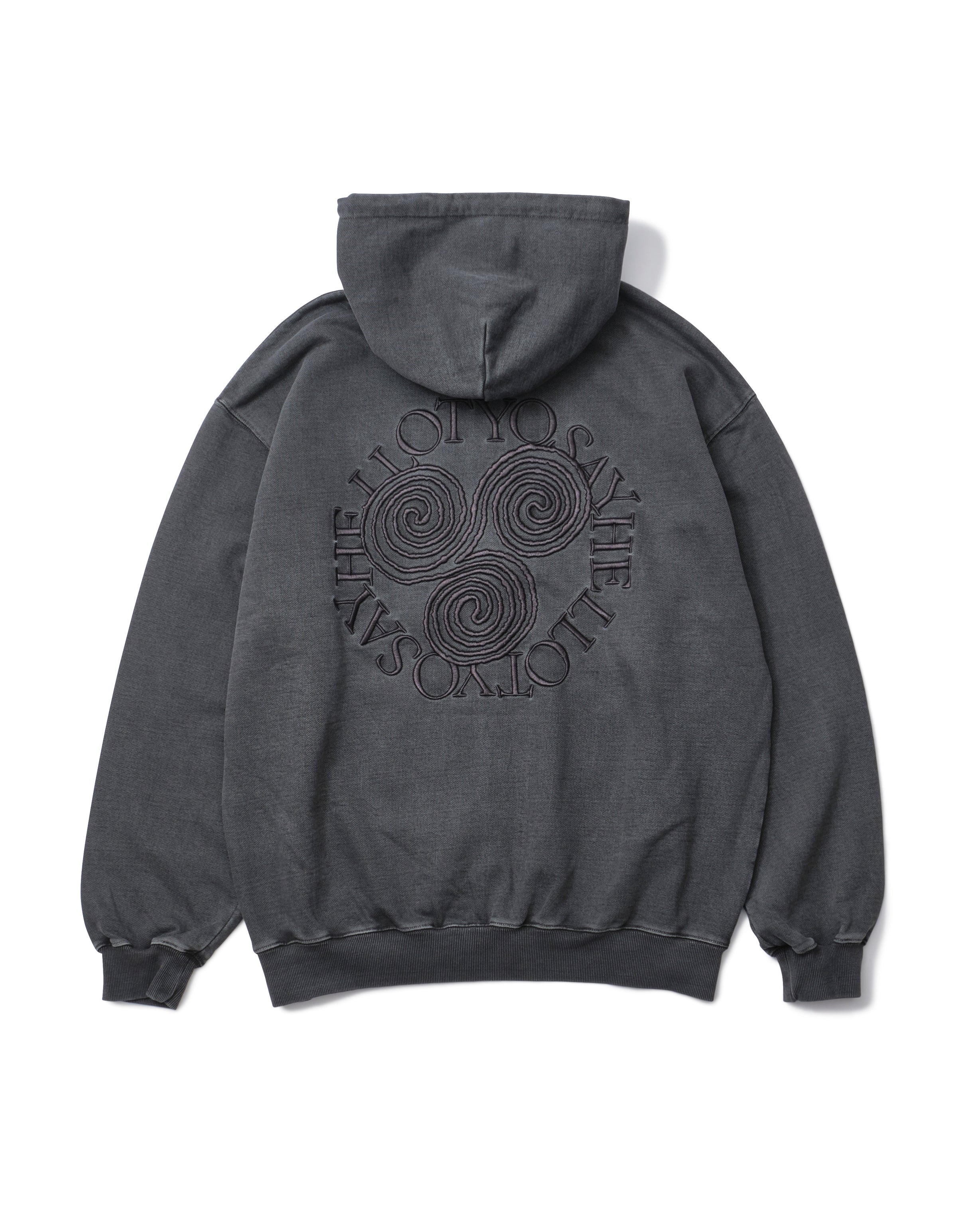 Slap Logo Zip-Up Hoodie – SAYHELLO